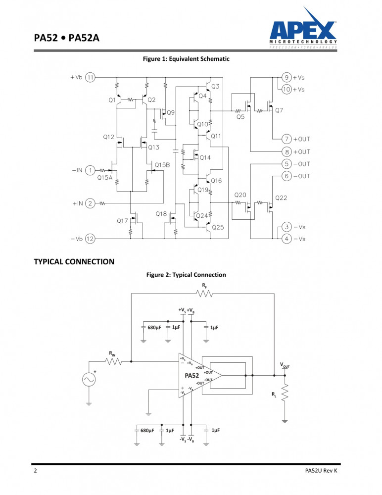 PA52 technical document page 2