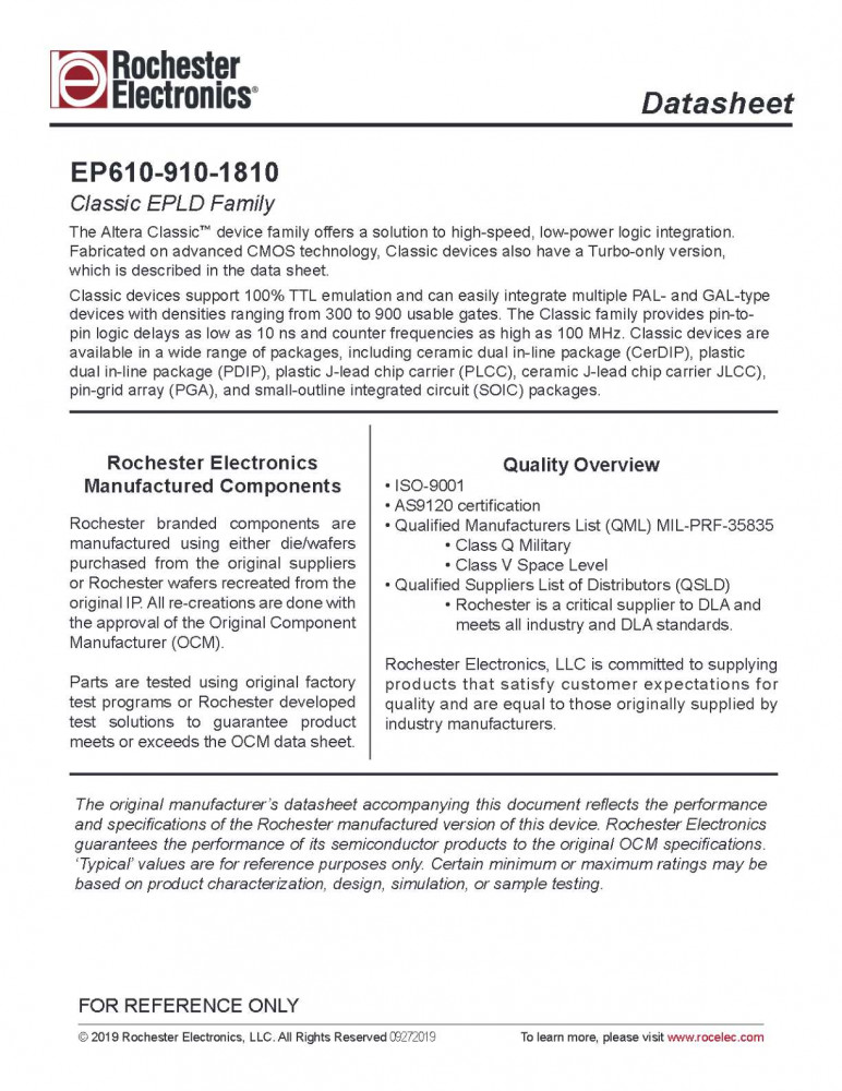EP610LC-15 technical document page 2