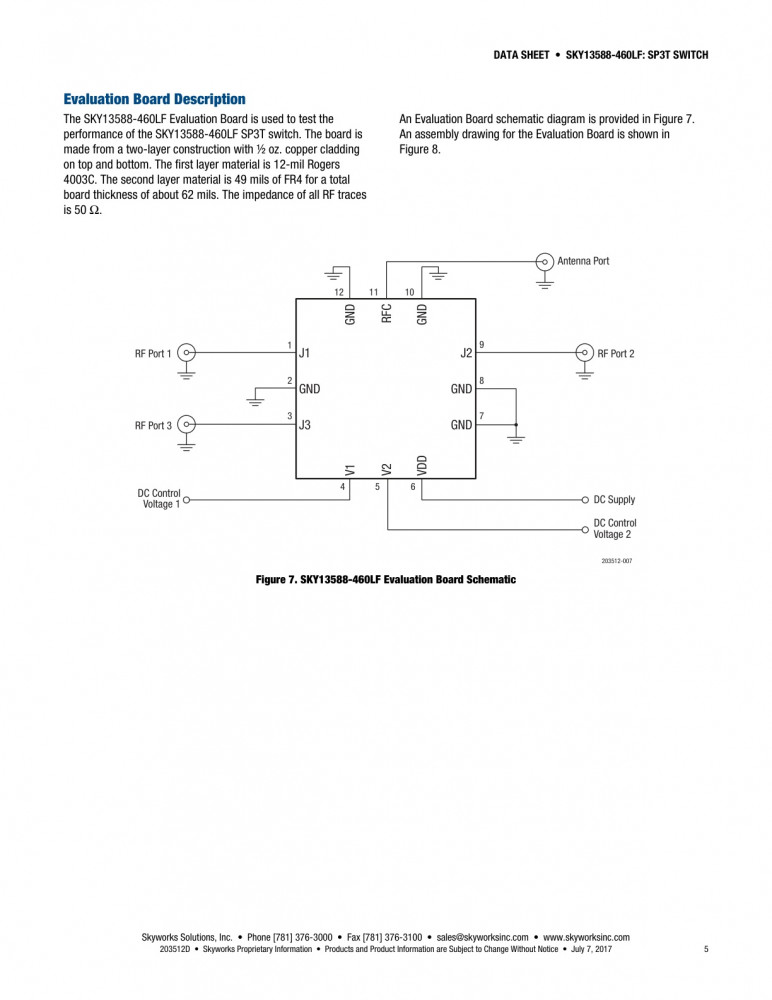 SKY13588-460LF datasheet page 5