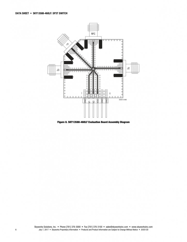SKY13588-460LF datasheet page 6