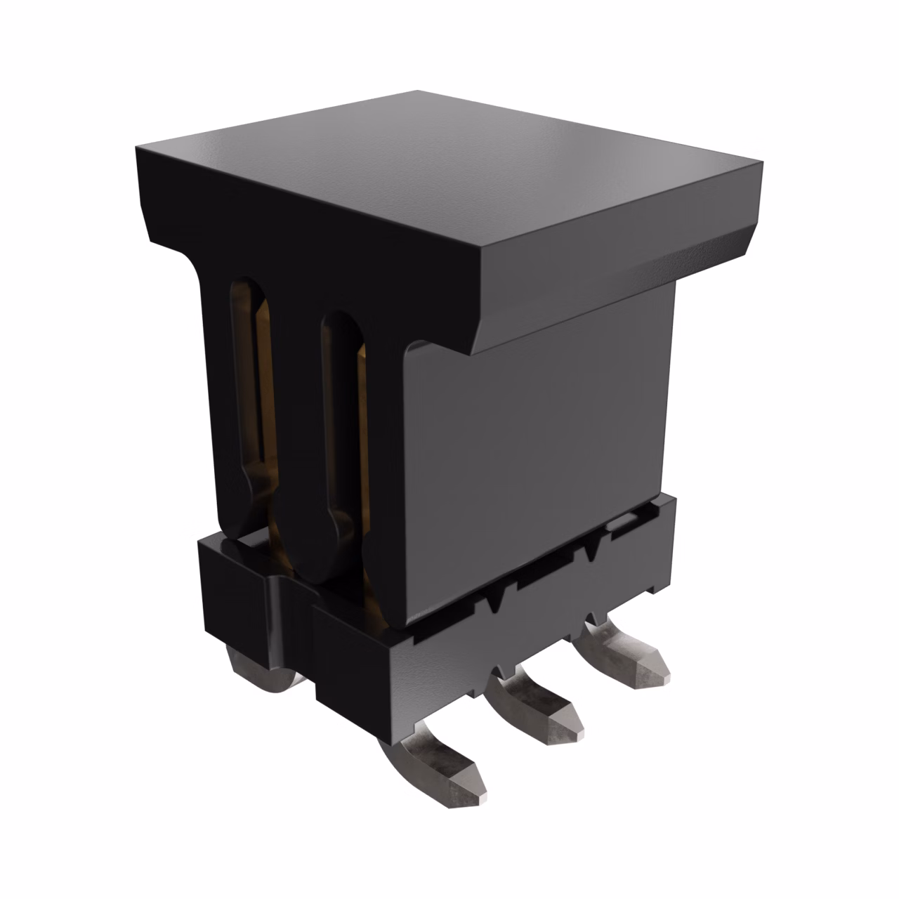 Milli-Grid Header, Vertical, Surface Mount, 6 Circuits, 0.38µm Gold (Au) Plating, Mating Pin Length 3.80mm, with Cap, Tube, Lead-Free