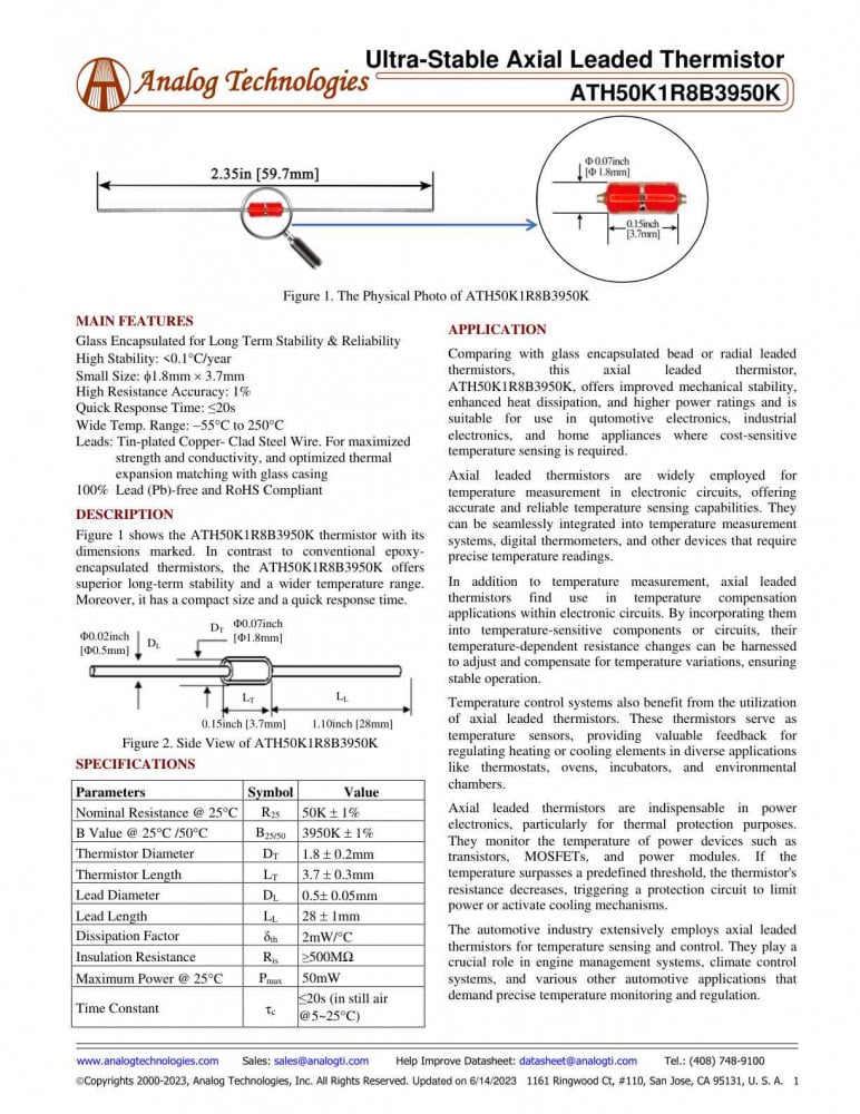 ATH50K1R8B3950K datasheet page 1