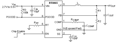 RT8020 - Dual High-Efficiency PWM Step-Down DC/DC Converter