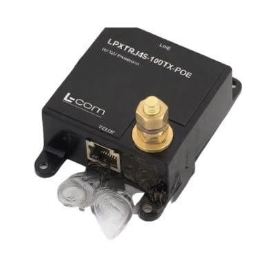 L-com LPXTRJ45-100TX-POE Surge Protection Device for PoE Networks for sale