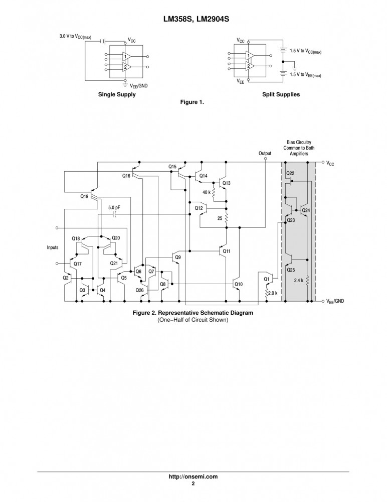 LM2904S datasheet page 2