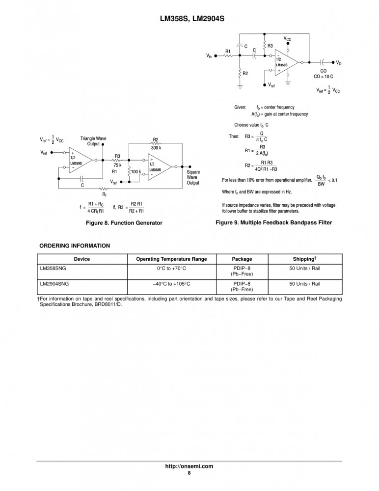 LM2904S datasheet page 8