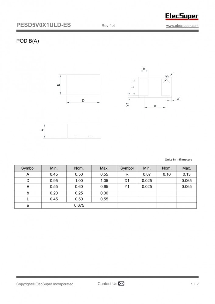 PESD5V0X1ULD-ES datasheet page 7