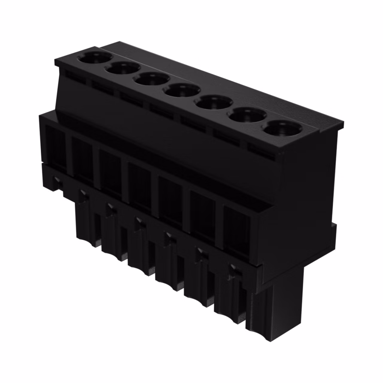 3.81mm Pitch Eurostyle Vertical Plug, Rear Wire Entry, 7 Circuits for sale
