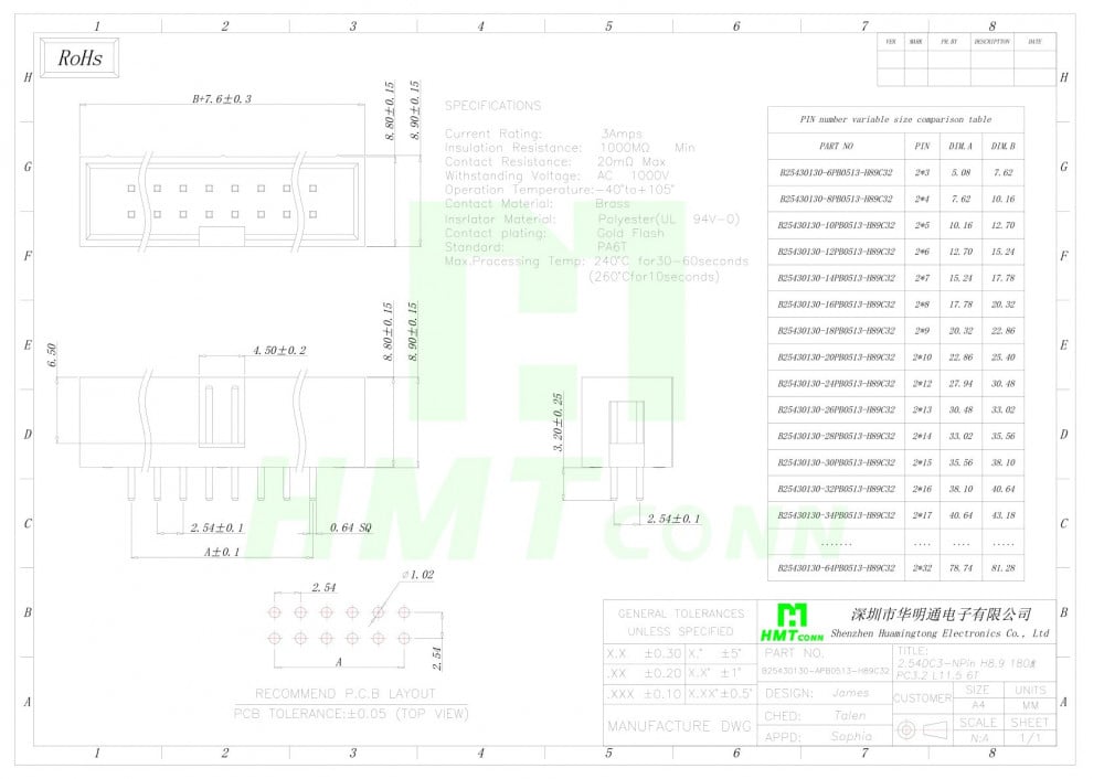 B25430130-40PB0513-H89C32 technical document preview