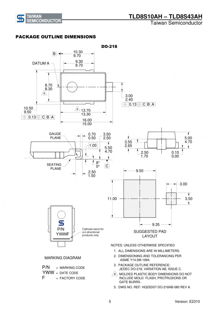 TLD8S14AH datasheet page 5