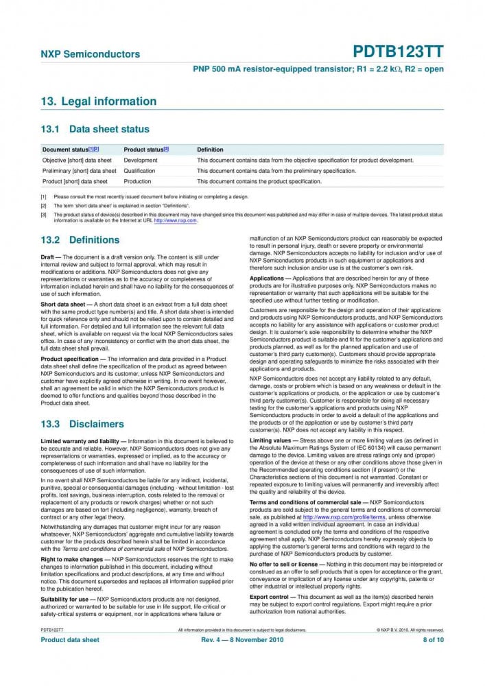 PDTB123TT datasheet page 9