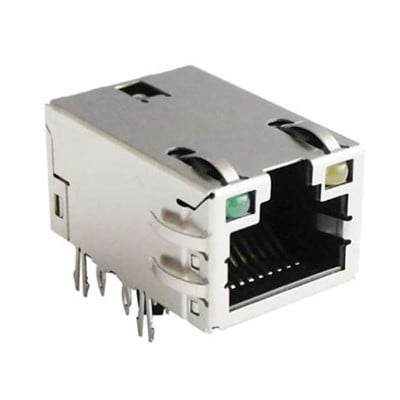 Bel Fuse 1840772-8 Modular Ethernet Connector Jack for sale