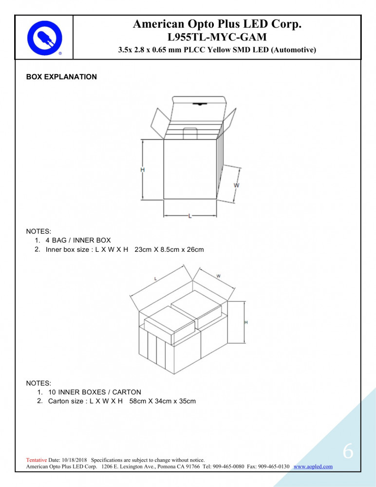 L955TL-MYC-GAM datasheet page 6