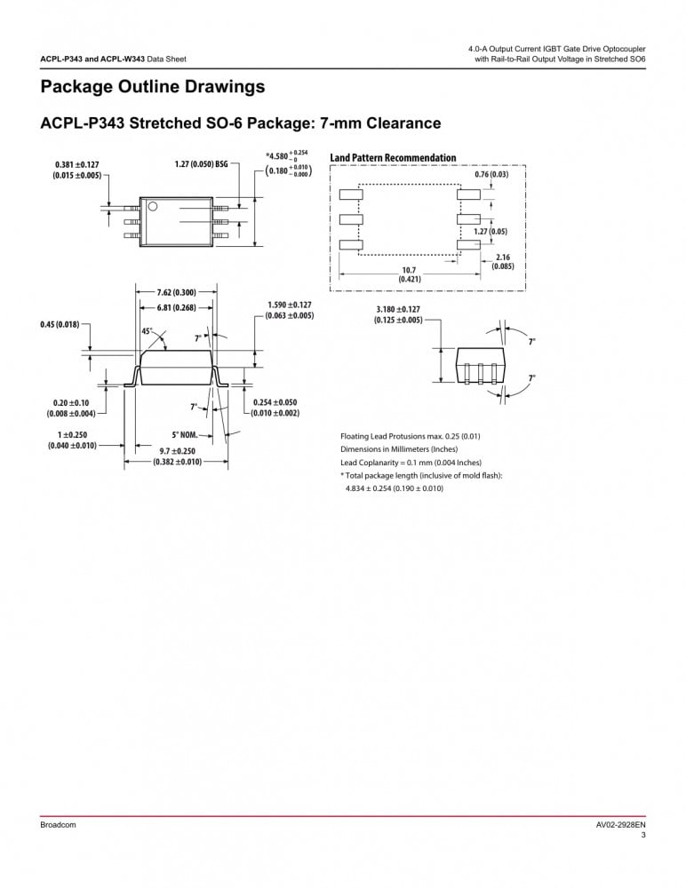 ACPL-W343 datasheet page 3