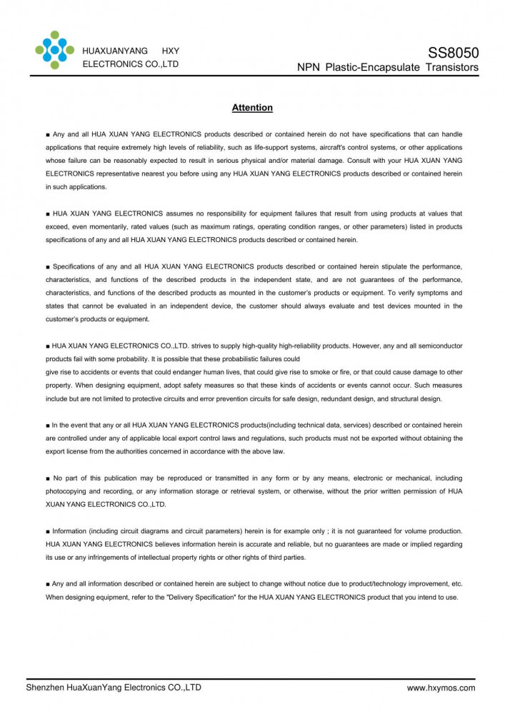 SS8050 datasheet page 5