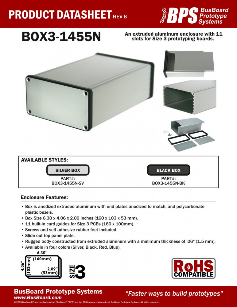 BOX3-1455N technical document page 1