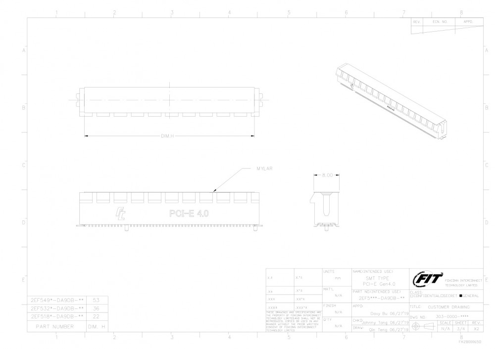 FOXCONN 2EF5497-DA9DB-8H drawing page 3