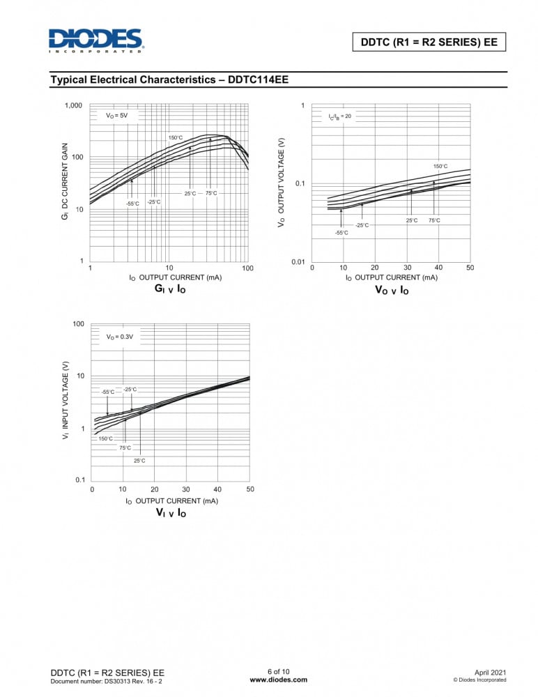DDTC144EE-7-F datasheet page 6