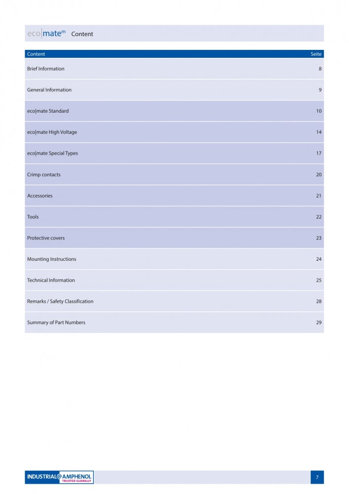 Amphenol eco|mate technical document page 7