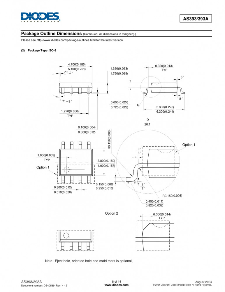 AS393A datasheet page 8