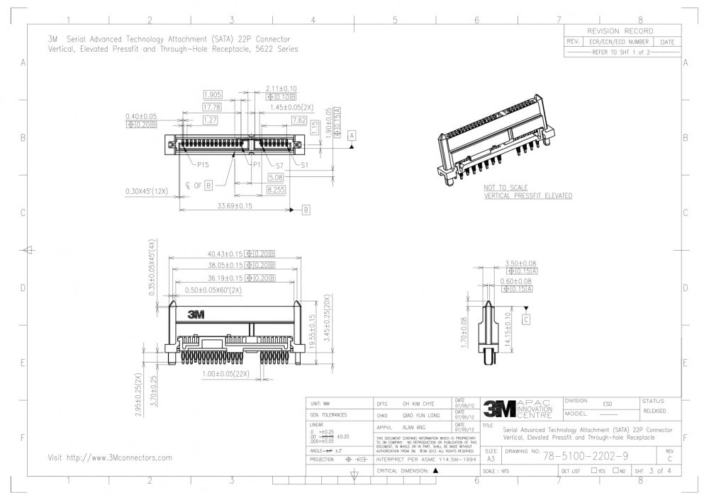 3M 5622-2103-ML drawing page 3