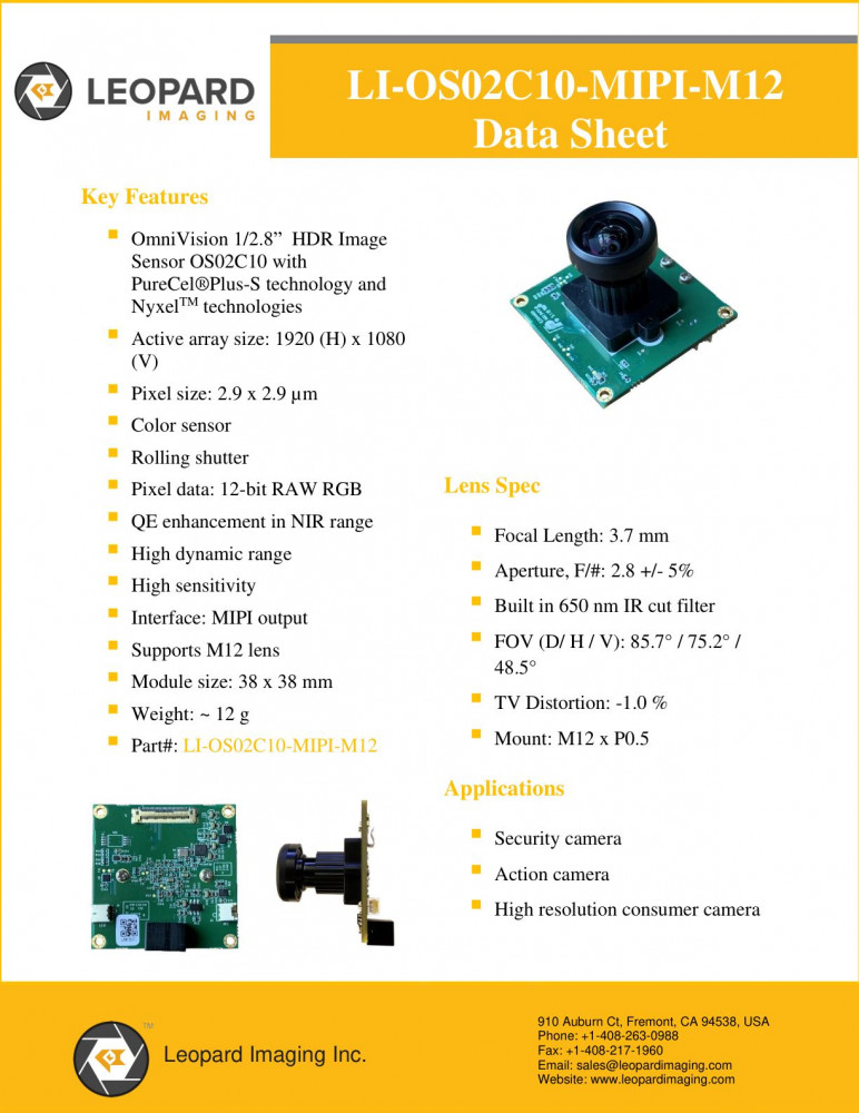Technical document page 1