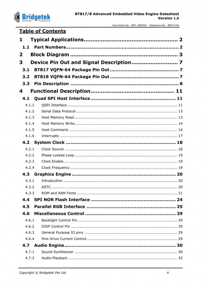BT817/8 datasheet page image 4