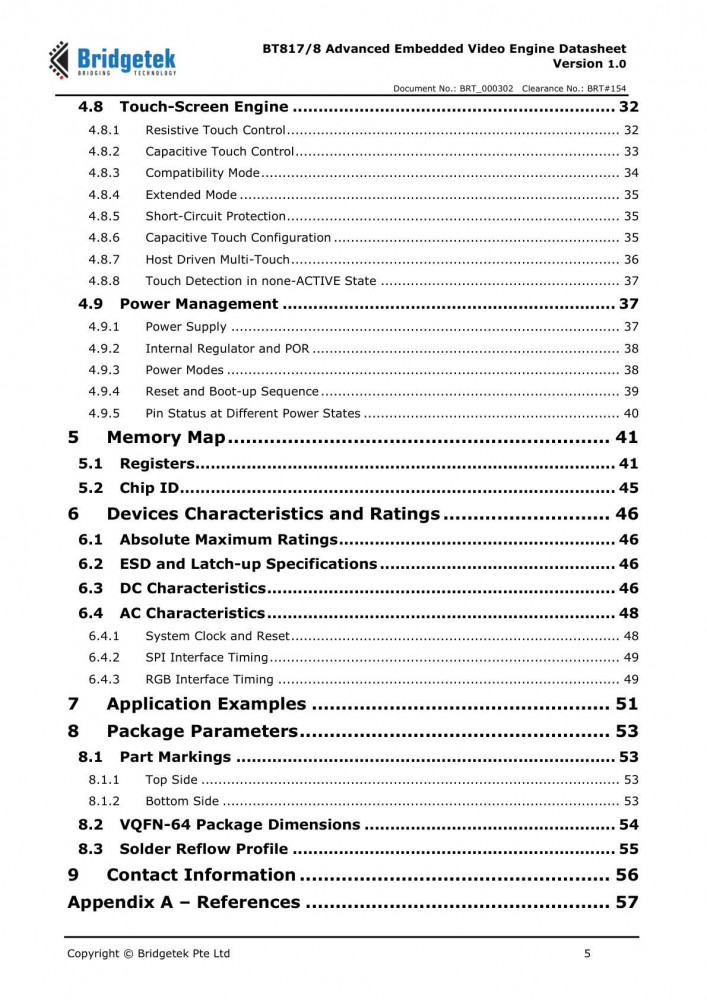 BT817/8 datasheet page image 5