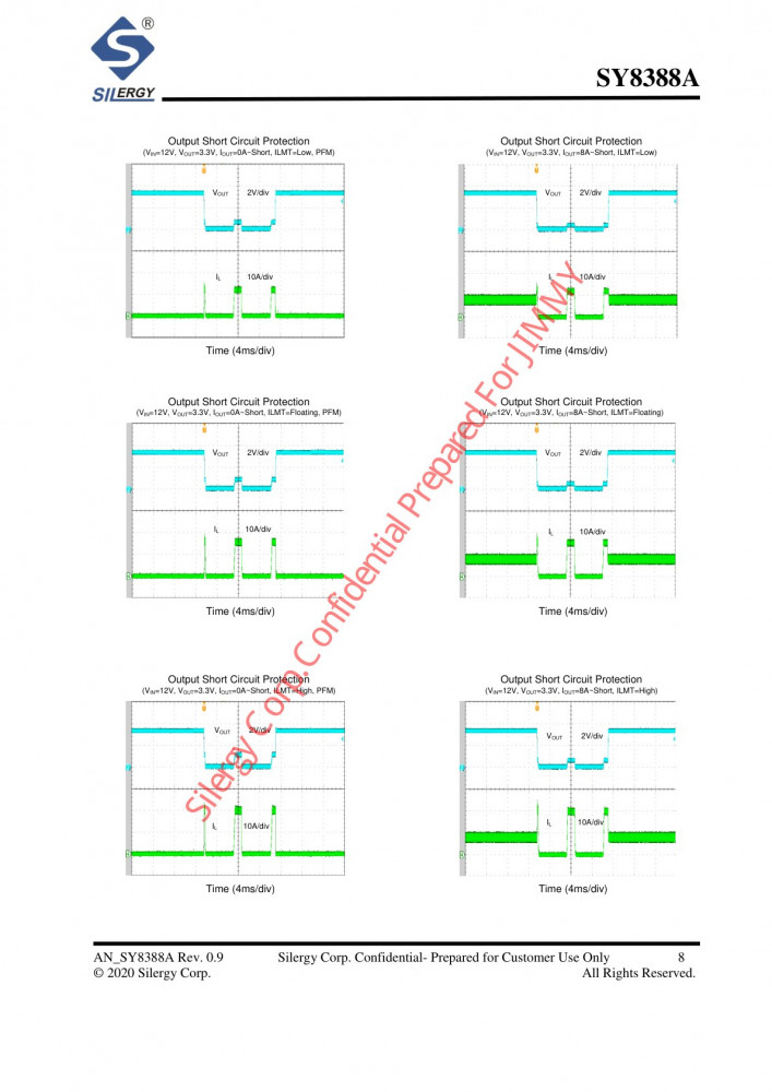 SY8388ARHC datasheet page 8
