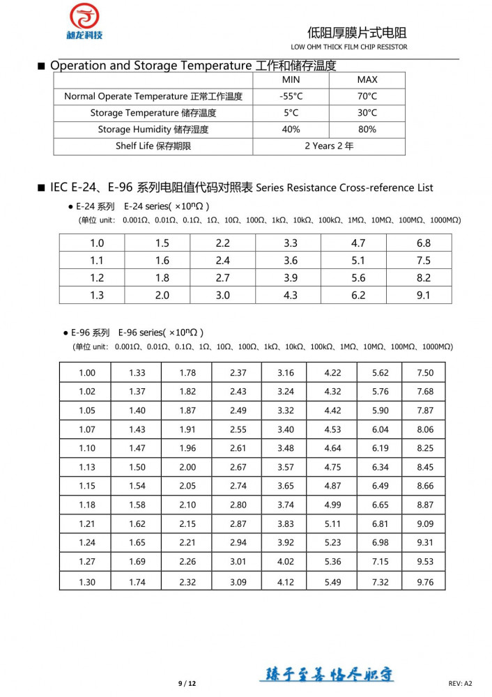 CHANGLONG datasheet page 9