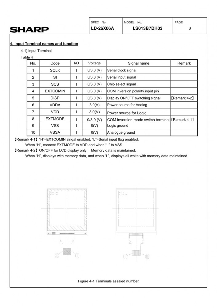 LS013B7DH03 specification page 10