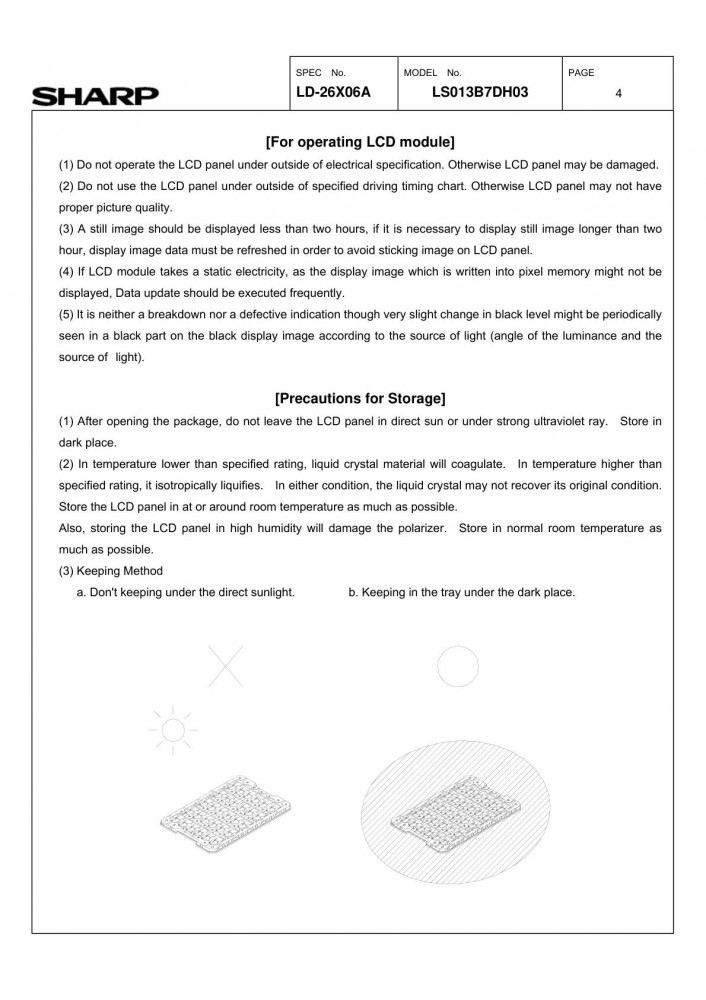 LS013B7DH03 specification page 6
