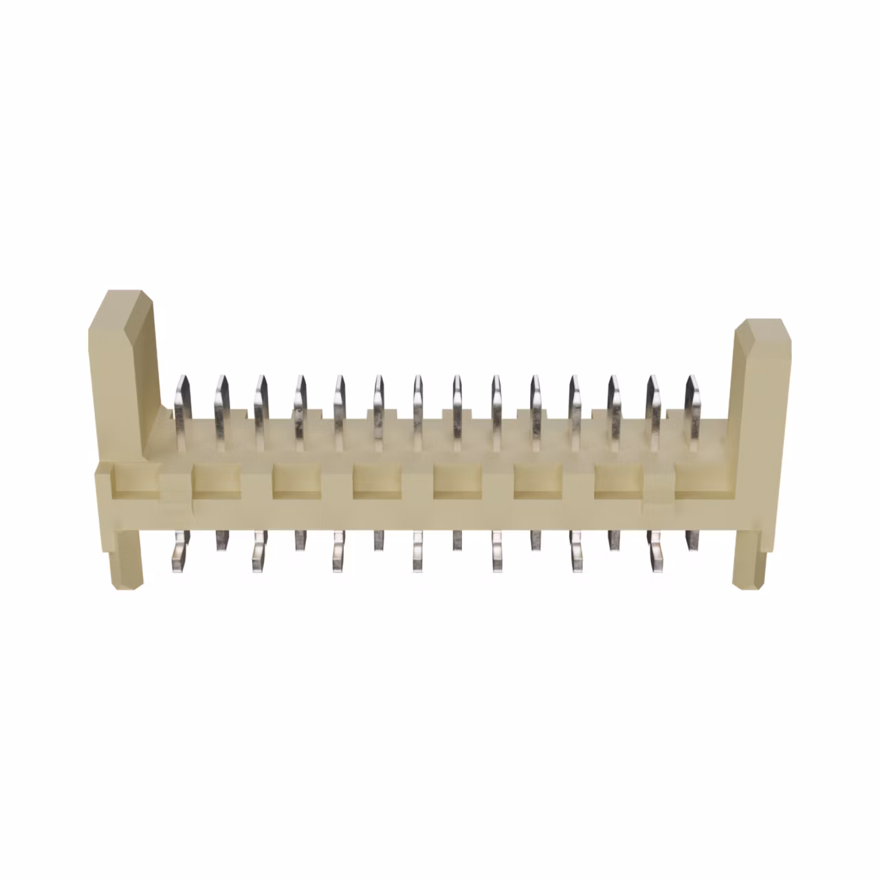 Picoflex PF-50 Header without PCB Pegs, Vertical, Standard Profile, Surface Mount, Tin (Sn) Plated, 14 Circuits, Tape and Reel, Natural for sale