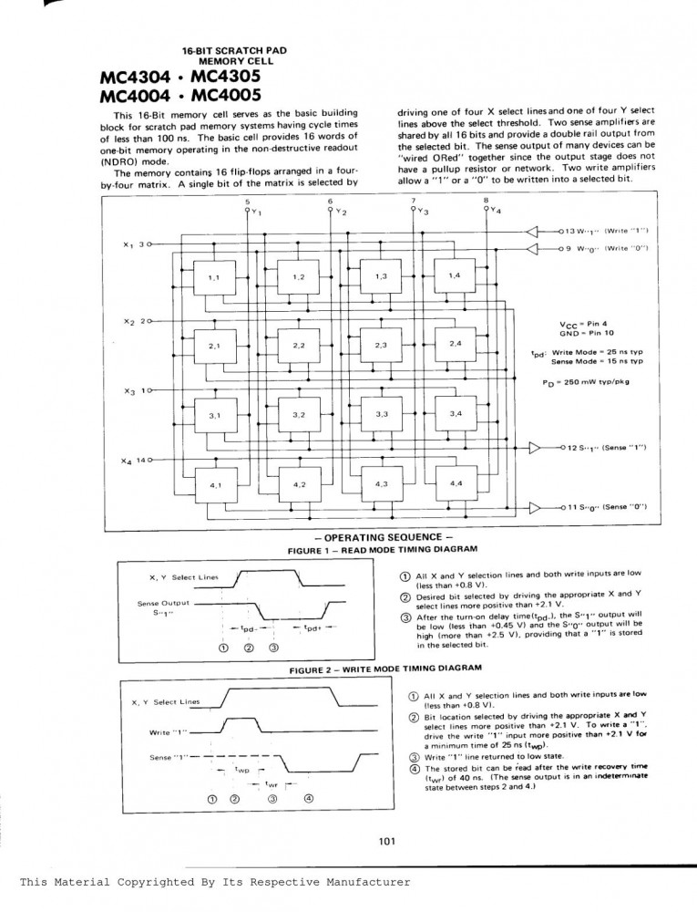 MC4337F technical document page 6