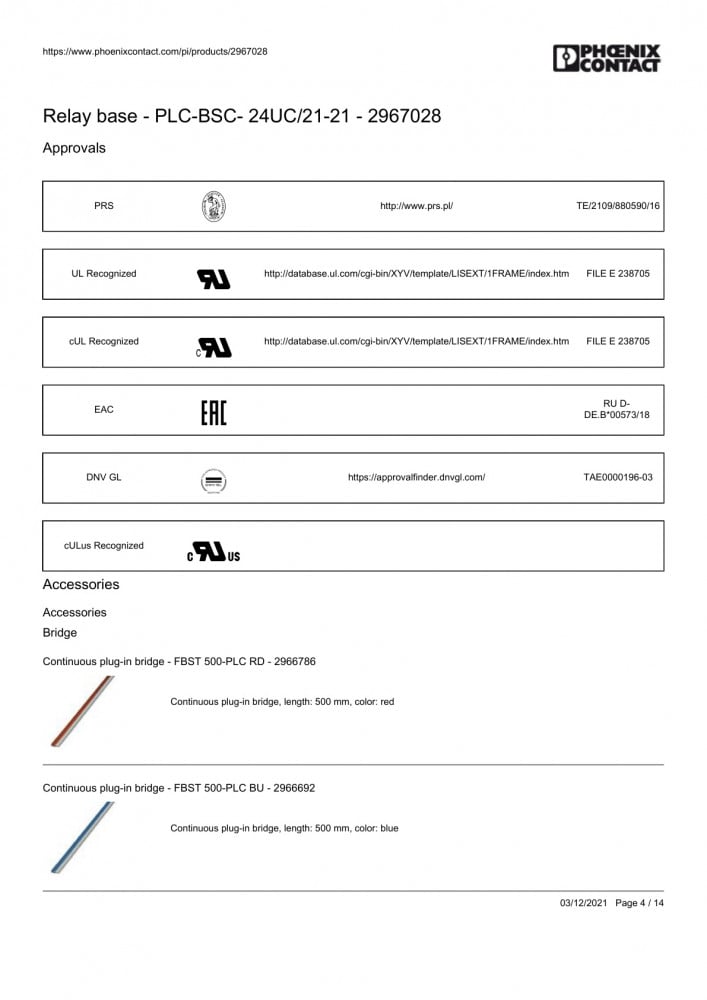 Phoenix Contact 2967028 document page 4