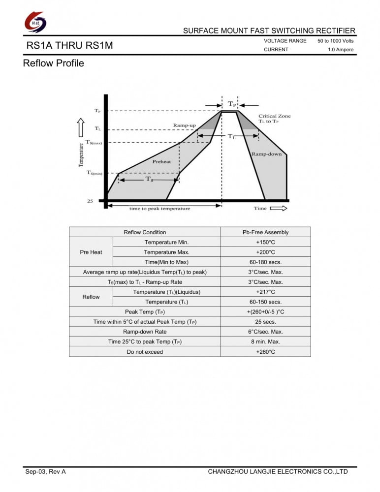LangJie RS1D datasheet page 6