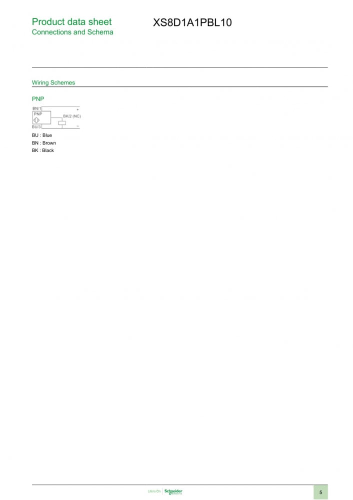 XS8D1A1PBL10 technical document page 5