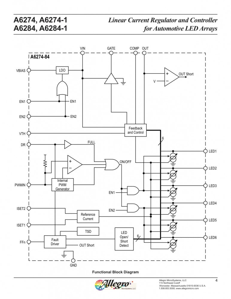 A6274 datasheet page 4