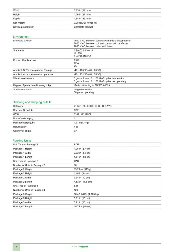 RPM23B7 technical document page 2