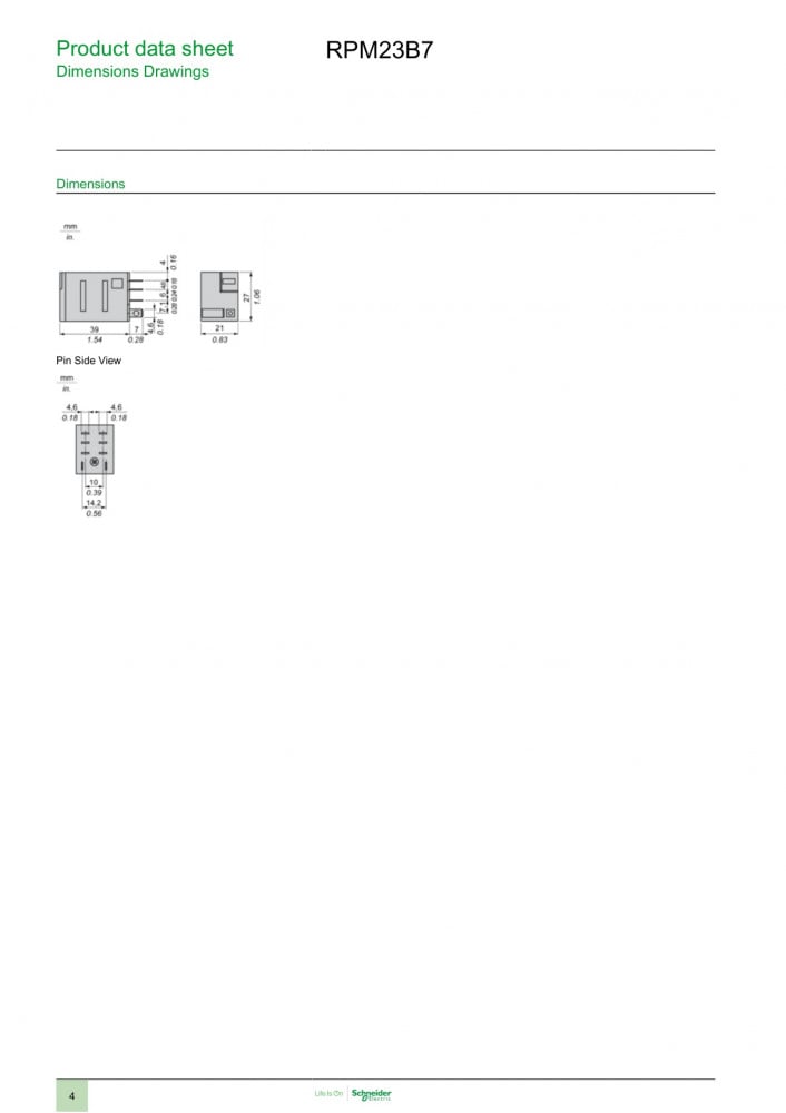 RPM23B7 technical document page 4