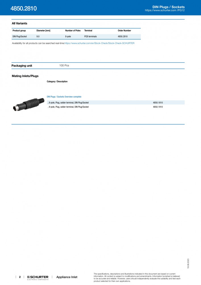4850.2810 technical document page 2