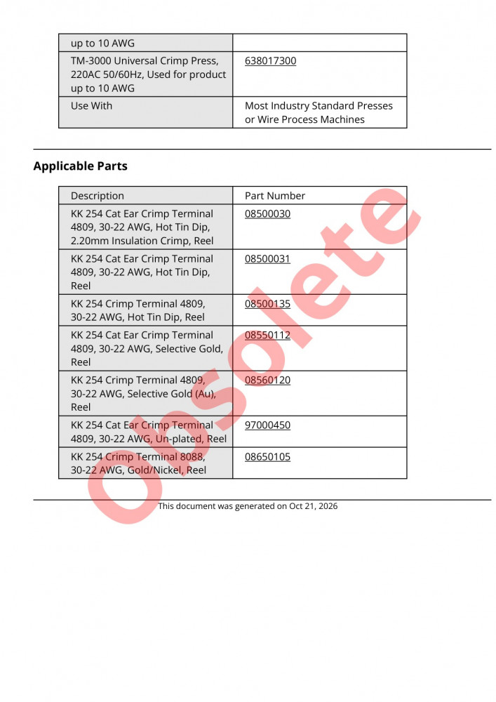 638883000 tooling document, page 3