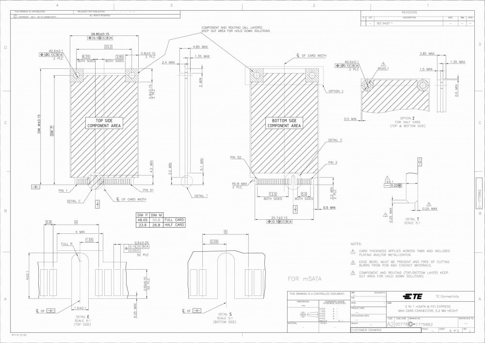 TE Connectivity 1775862 drawing sheet 4