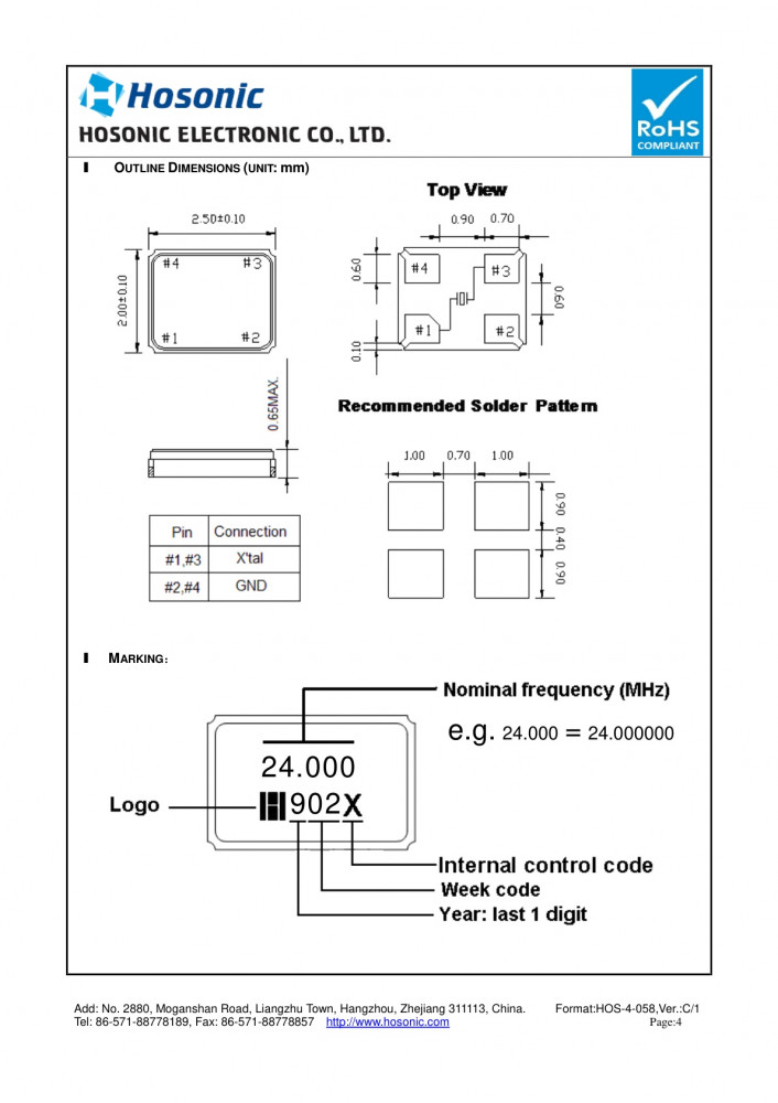 E2SB24E00001UE specification page 4