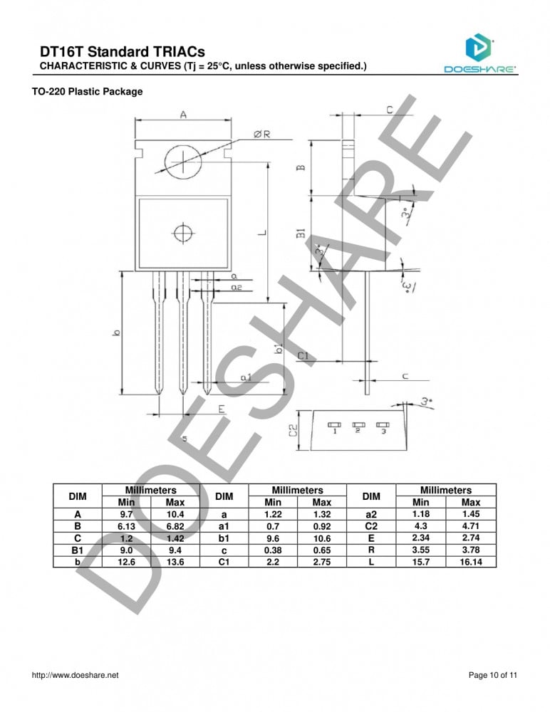 DT16T35N-BH datasheet page 10