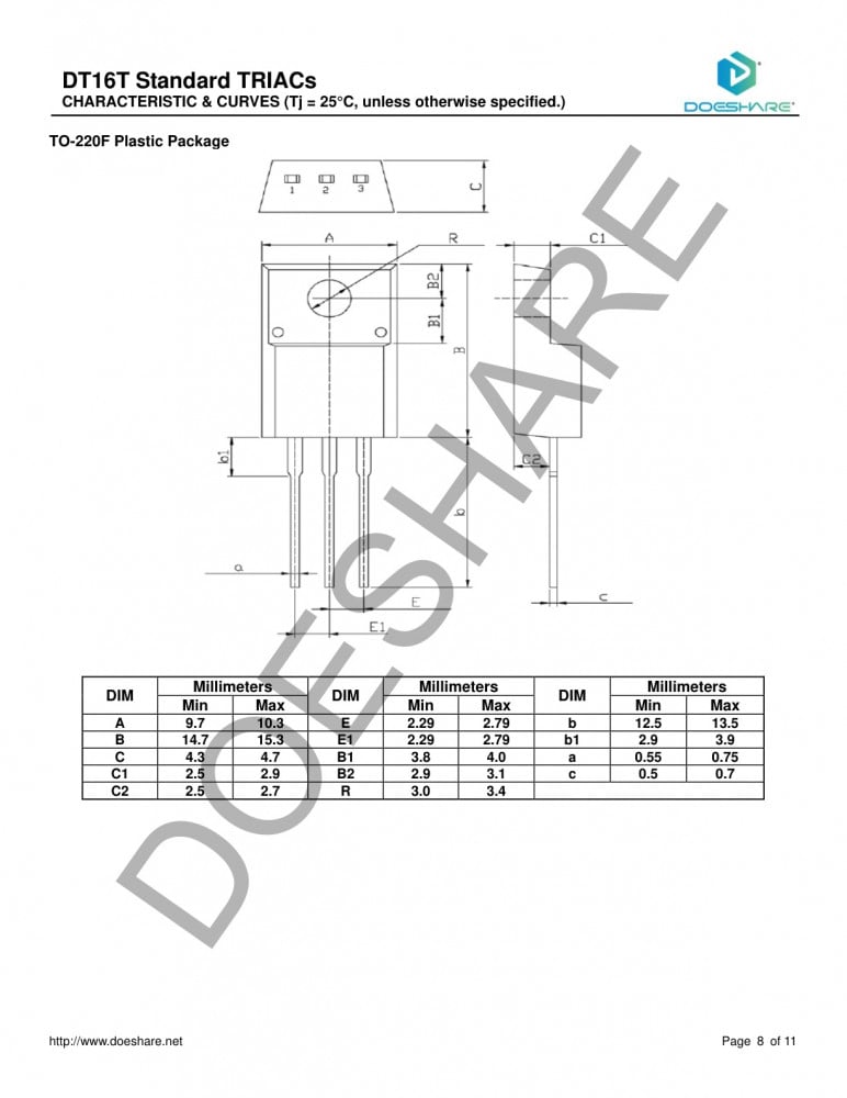 DT16T35N-BH datasheet page 8