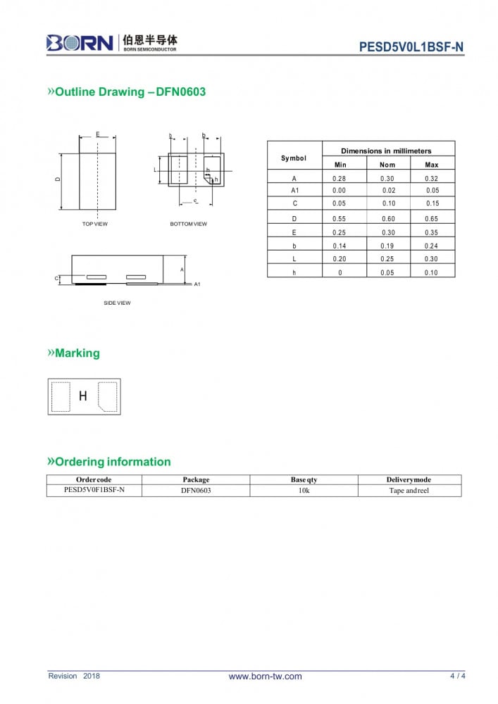 PESD5V0F1BSF-N datasheet page 4