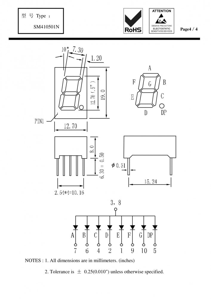 SM410501N specification page 5
