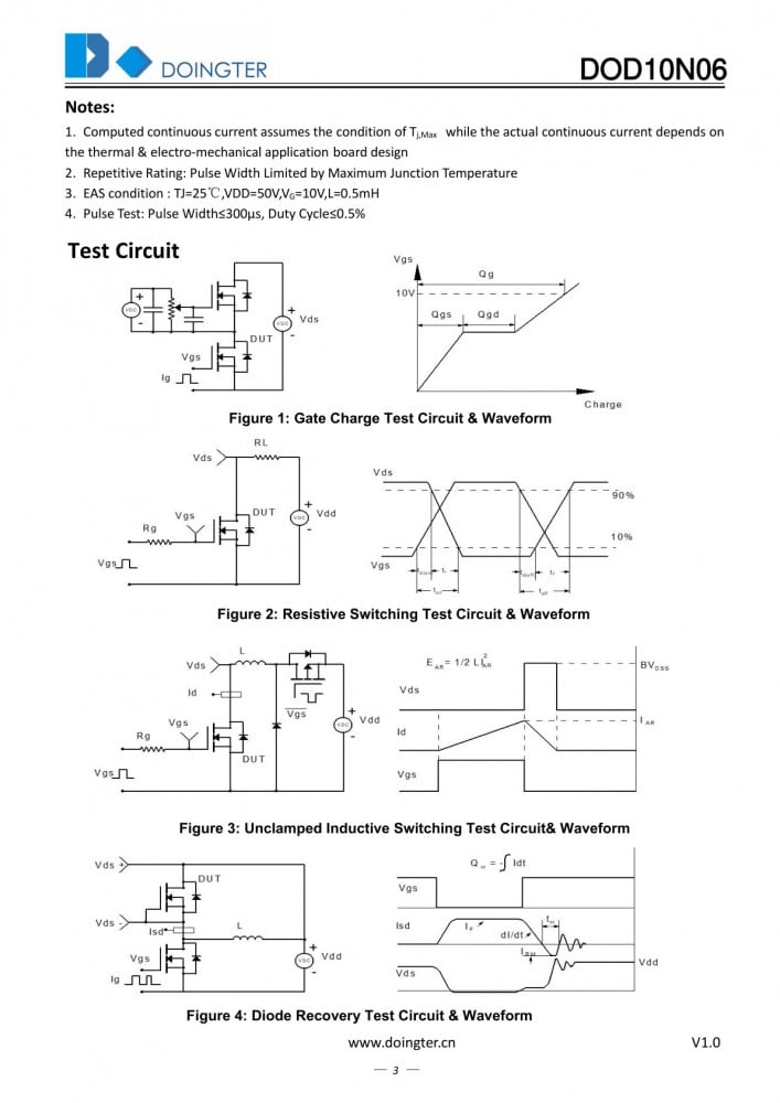 DOD10N06 datasheet page 3