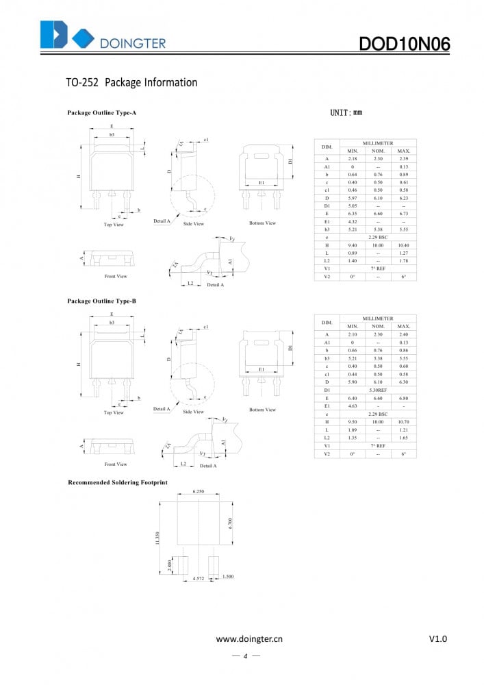 DOD10N06 datasheet page 4